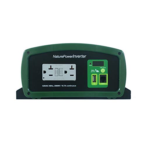 Nature Power 38320 Pure Sine Wave Inverter, 2000-watt