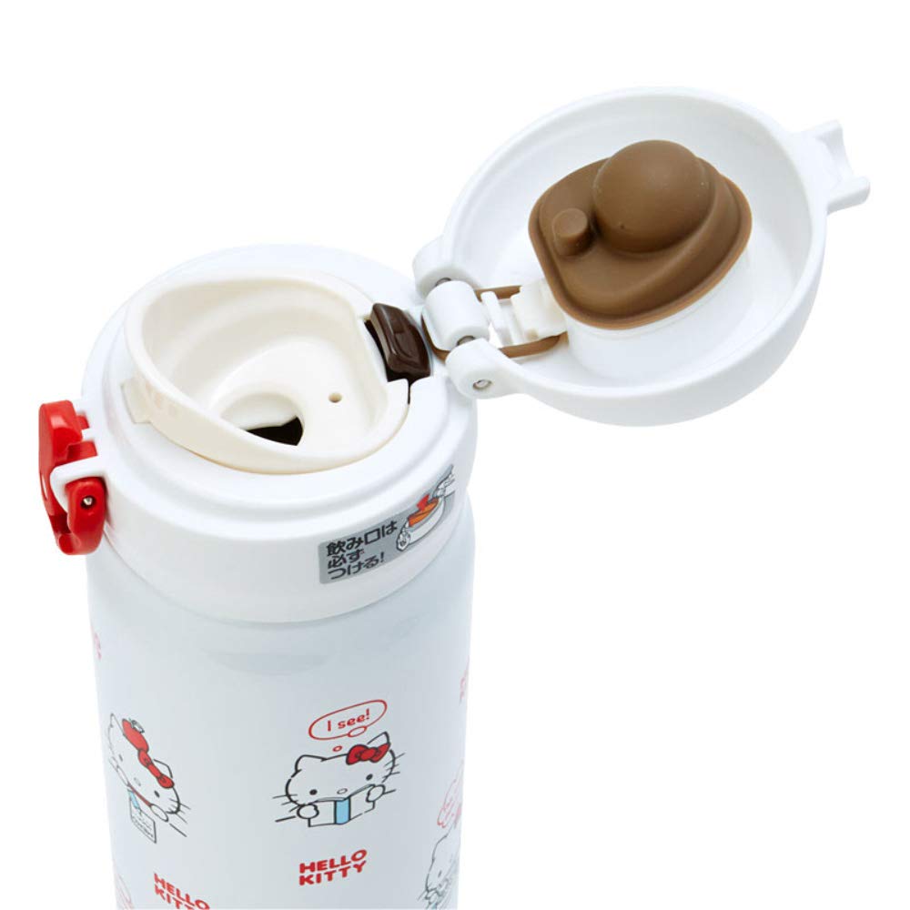 Kitty Hello Hello Thermos thermmos Water Bottle one Push Stainless Mug Bottle Vacuum Insulation Cable tymug