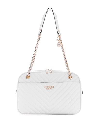 GUESS Keillah Top Zip Shoulder Bag, White