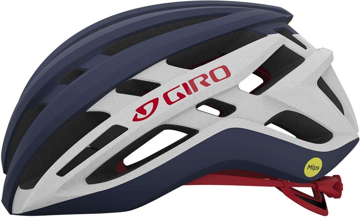 Giro Agilis MIPS Cycling Helmet - Men's Matte Midnight/White/Bright Red (2022) Medium