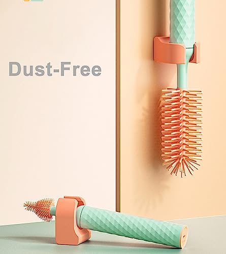 vljsfkh Bottlespark Bottle Cleaner, Bottle Spark Cleaner, Electric Baby Bottle Cleaner, Automatic Bottle Cleaner Brush Bottle Soap, 360 Rotation, Soft, Waterproof, Wall Hanging, USB Charging