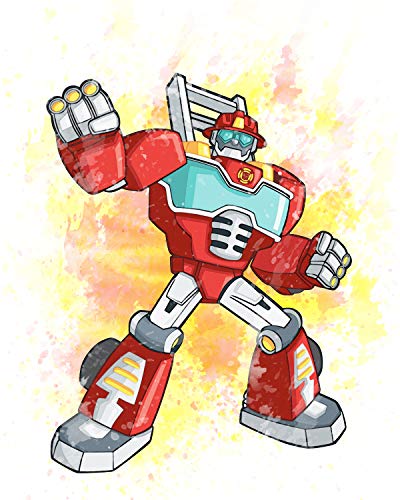 Transformers Prints - Set of 6 Wall Art Decor (8 inches x 10 inches) Photos