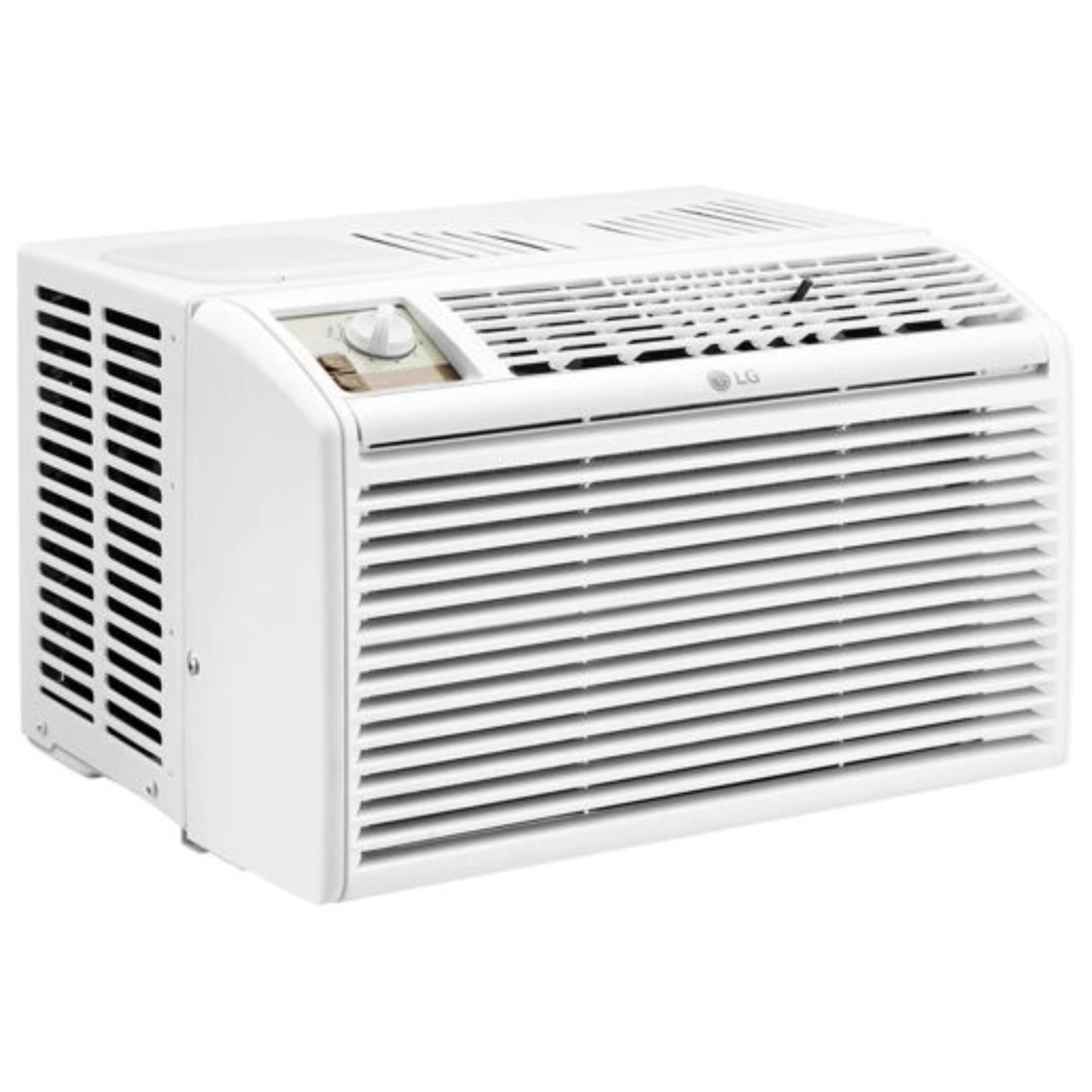 LG 24,500 BTU Window Air Conditioner, 230V, Cools 1,560 Sq.Ft. (39' x 40' Room Size), Quiet Operation, Electronic Control with Remote, 3 Cooling & Fan Speeds, Auto Restart, White