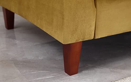US Pride Furniture S5688N-S5694N Sofas, Mastard Yelloe