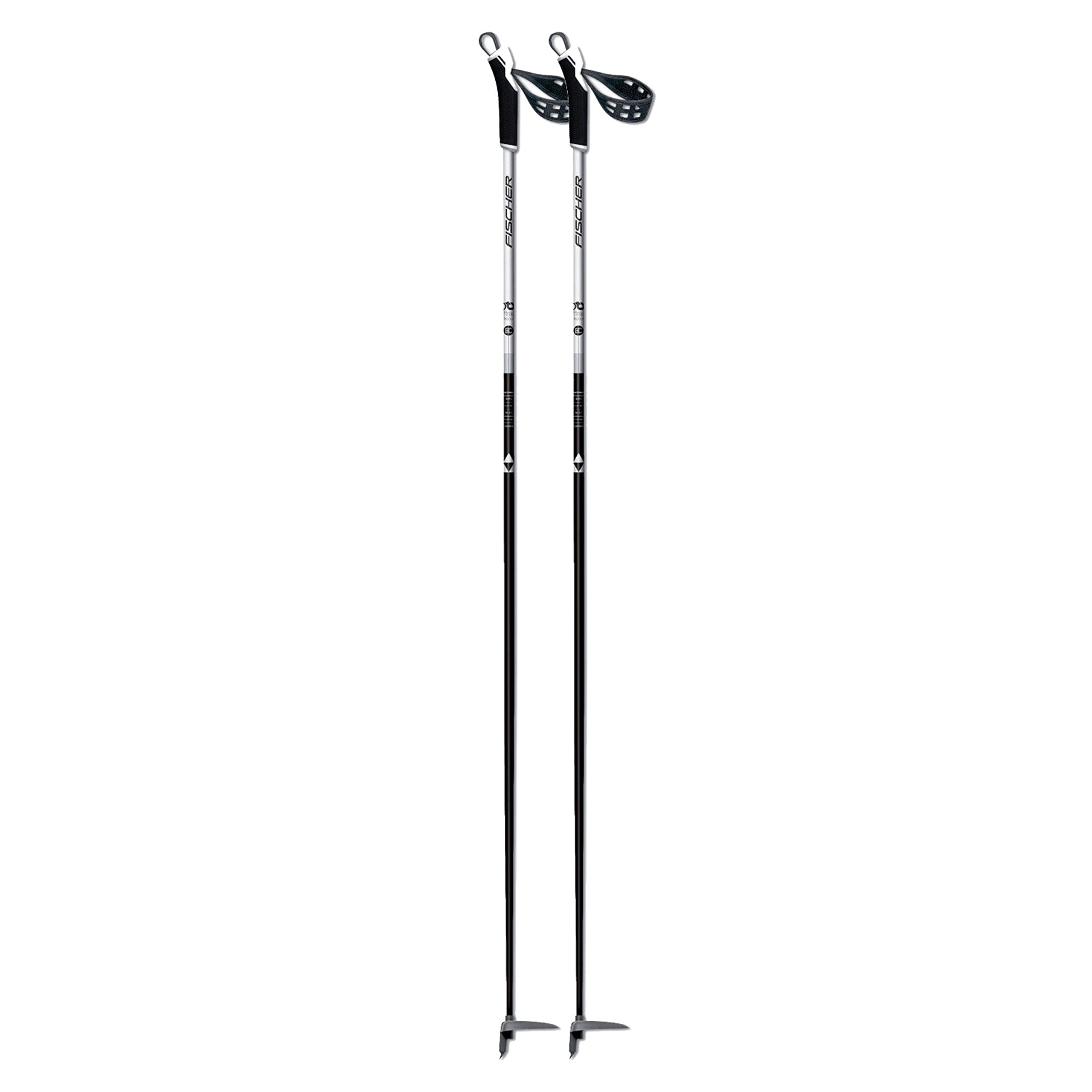 Fischer Offtrack Sz 155cm (62in) BC Offtrack Nordic Back Country Aluminum Ski Poles one Color