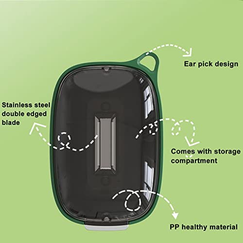 EESLL Multifunctional Storage Type Peeling Knife,New Storage Peeler with Stainless Steel Cutter Skin Peeler Household Potato Fruit and Vegetable Peeling Artifact