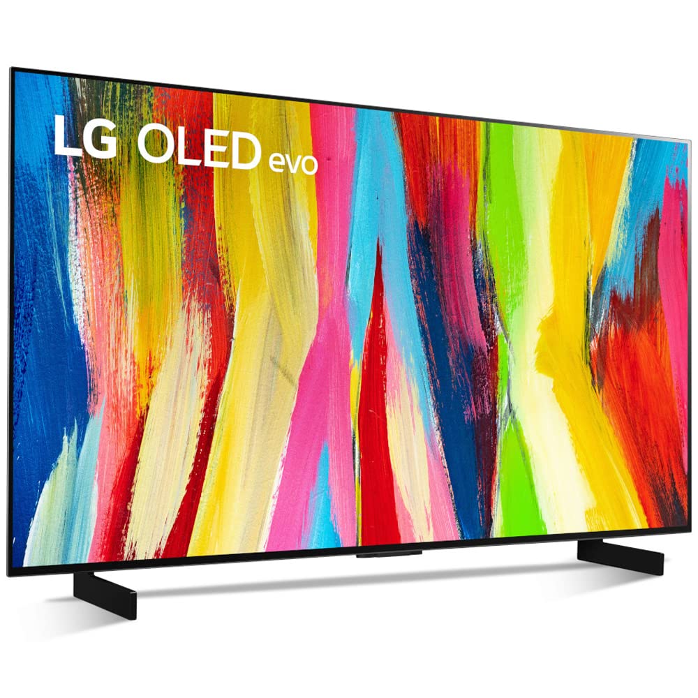 LG OLED65C2PUA 65 Inch HDR 4K Smart OLED TV 2022 Bundle SP7Y 5.1 Channel High Res Audio DTS Virtual:X Sound Bar with Wireless Subwoofer