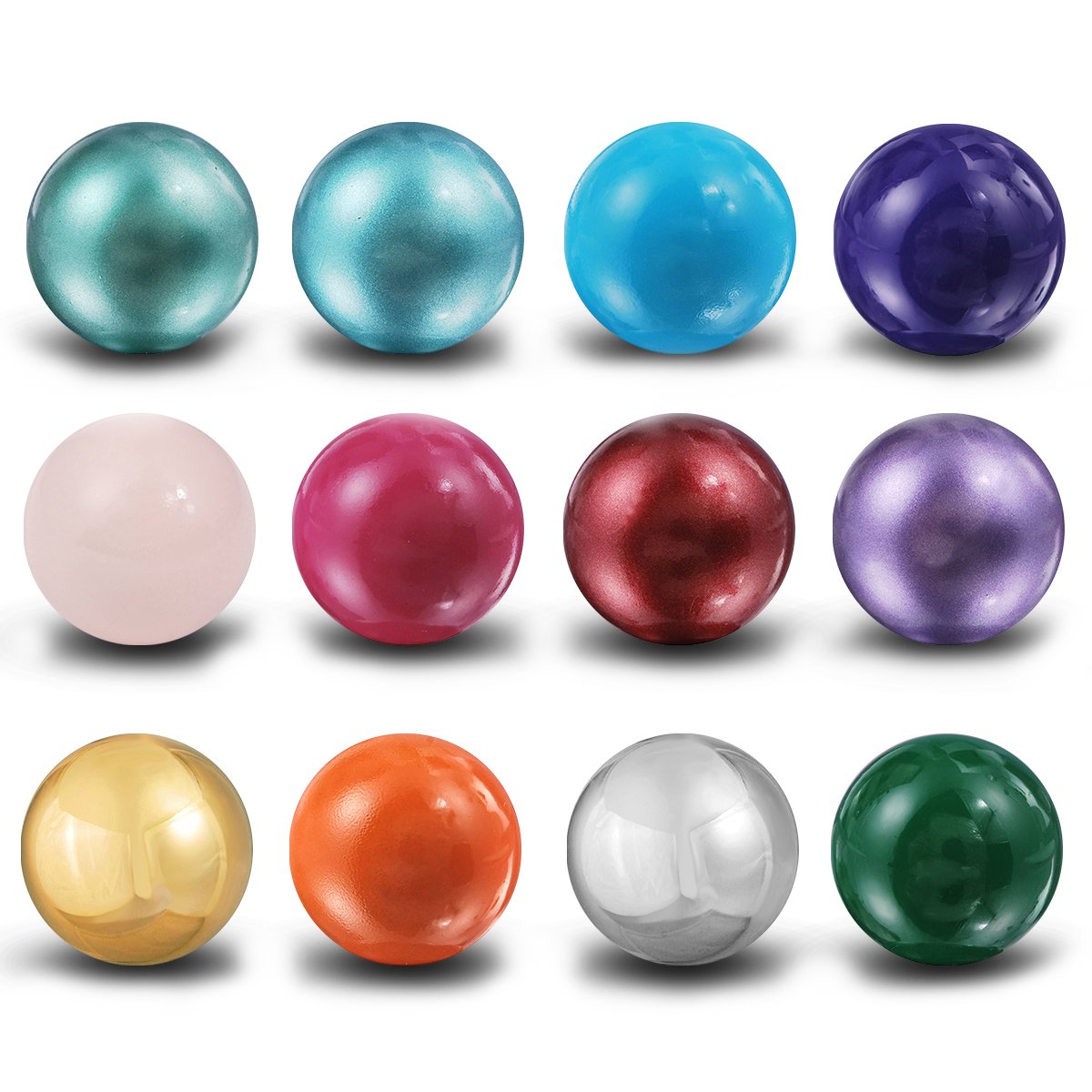 EUDORA Harmony Bola 12PCS 20mm/0.79in Angel Chime Caller Mexican Chime Inside Ball Pregnancy - Accessories