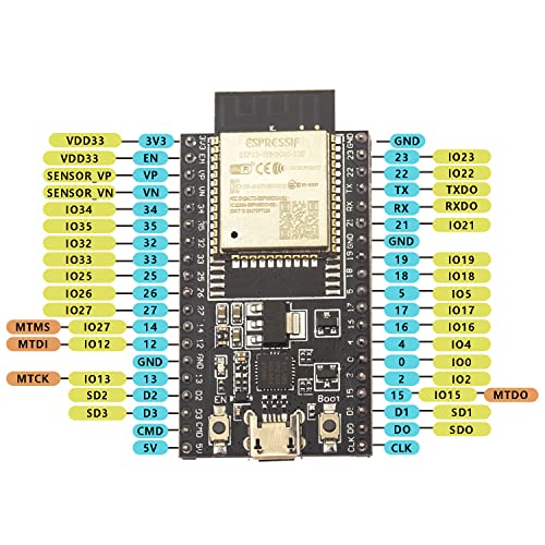 IJJ 3pcs for ESP32-DevKitC core Board ESP32 Development Board ESP32-WROOM-32D Compatible with Arduino IDE, WiFi Bluetooth Development Board