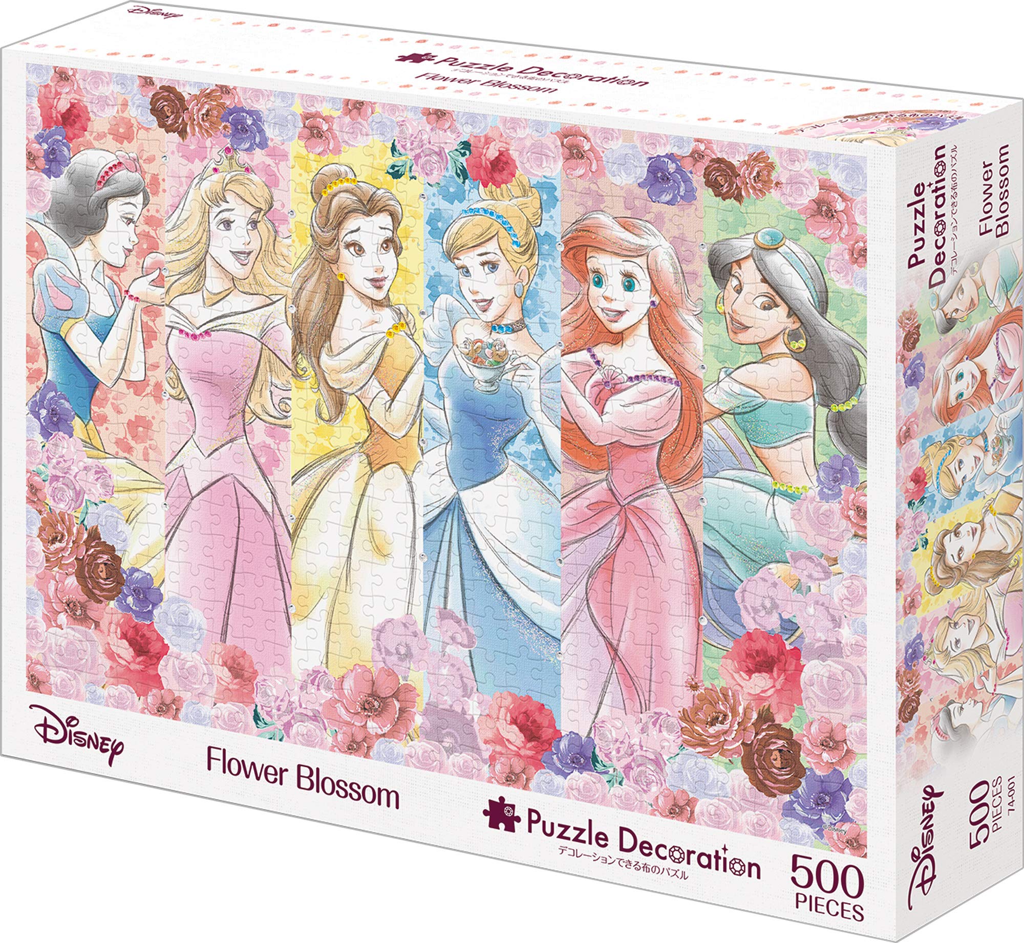 EPOCH 500-piece Jigsaw Puzzle Disney Flower Blossom [Puzzle Decoration] (38x53cm)