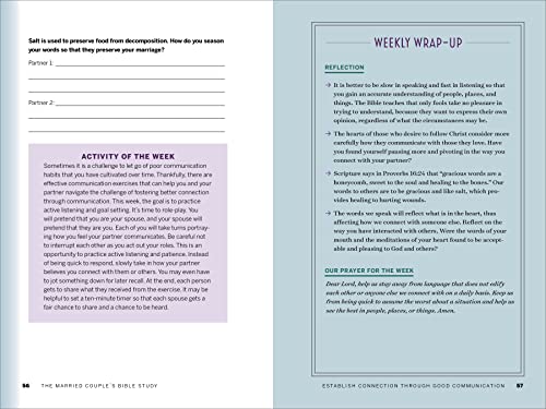 The Married Couple's Bible Study: 12 Weeks of Readings and Reflections to Strengthen Your Marriage