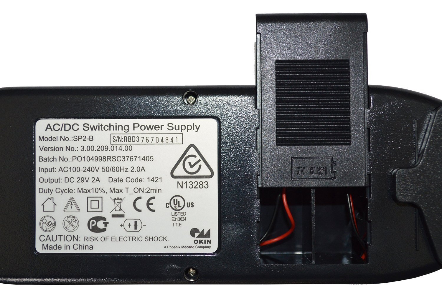 GYG Lift Chair Adapter or Power Recliner AC/DC Power Supply Transformer 29V 2A with Back up
