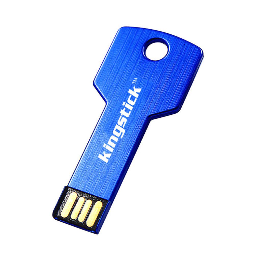 FAgdsyigao USB Flash Drive,4/8/16/32/64GB Ultra-Thin Key Shaped USB 3.0 Flash Drive Memory Stick U Disk - Black 64GB