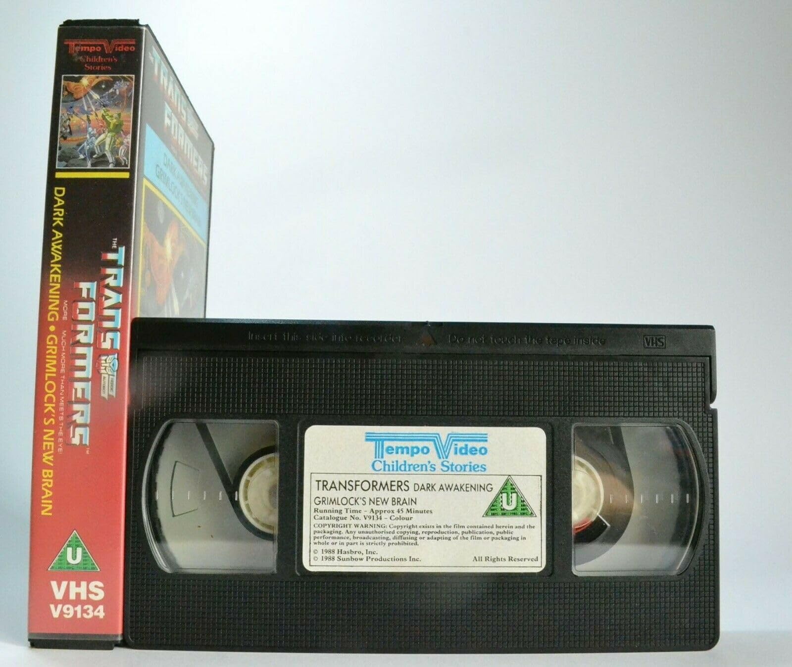 Trans Formers: Dark Awakening (Tempo Video) - Animated Adventures - Kids - VHS