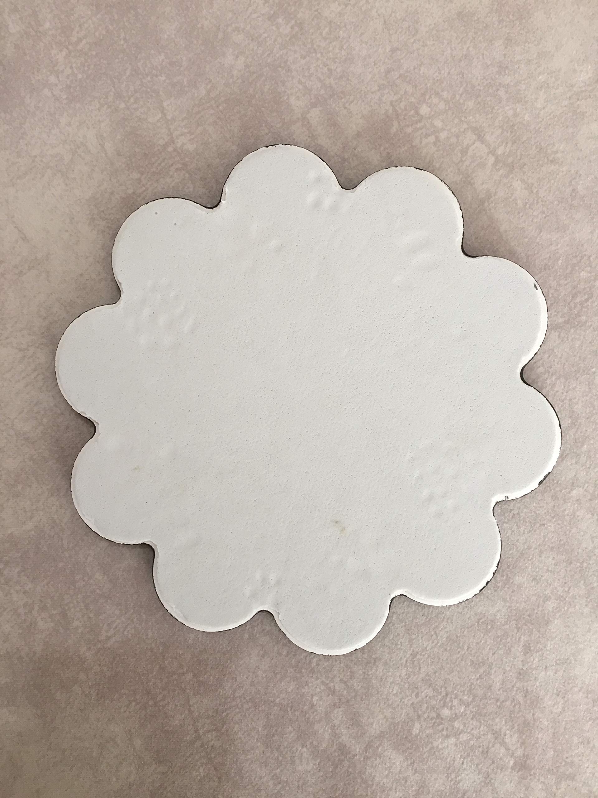 Istanbul Art Workshop 7 inches Decorative Ceramic Trivet, Tile Trivet, Turkish Trivet, Ceramic Trivets For Hot Dishes, Kitchen Trivet, Table Trivet, Hot Pad, Kitchen Decor Blue,Red,White Large