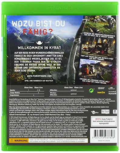 Far Cry 4 XBOX One Game (Greatest Hits)