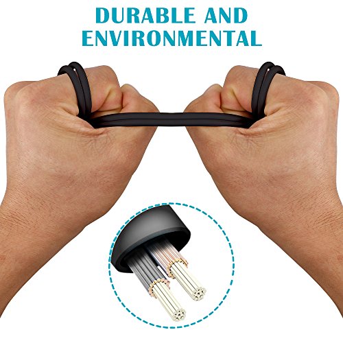 Extension Cables Compatible with Nintendo NES Classic Mini Edition Controller, SENHAI 2 Pack 10ft / 3m Extending Cords for Classic Edition Controller-2017 Wii Remote and Wii Nunchuck Controller