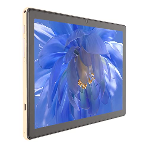 HEEPDD Tablet, Tablet PC 10.1 Inch 100-240V for Home Travel (Yellow)