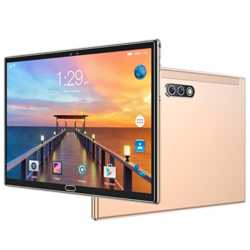 JMKQLZ 1pc HD Tablet WiFi Bluetooth Android Voice Call Game Tablet,10 Inch IPS Display Screen,WiFi,2GB RAM+16GB ROM,4000mAh,Android 5.1 System