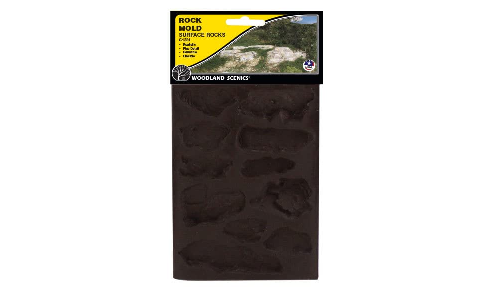 Surface Rocks Mold Woodland Scenics