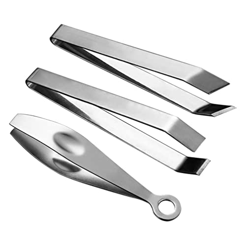 UPKOCH Fishing Tackle Fishing Tackle Fishing Tackle Stainless Steel Fishbone Hair : 3pcs Flat and Slant Mini Filet Hair Remover Tool for Fish Chicken Plucker Meat Hand Tools Hand Tools Hand Tools