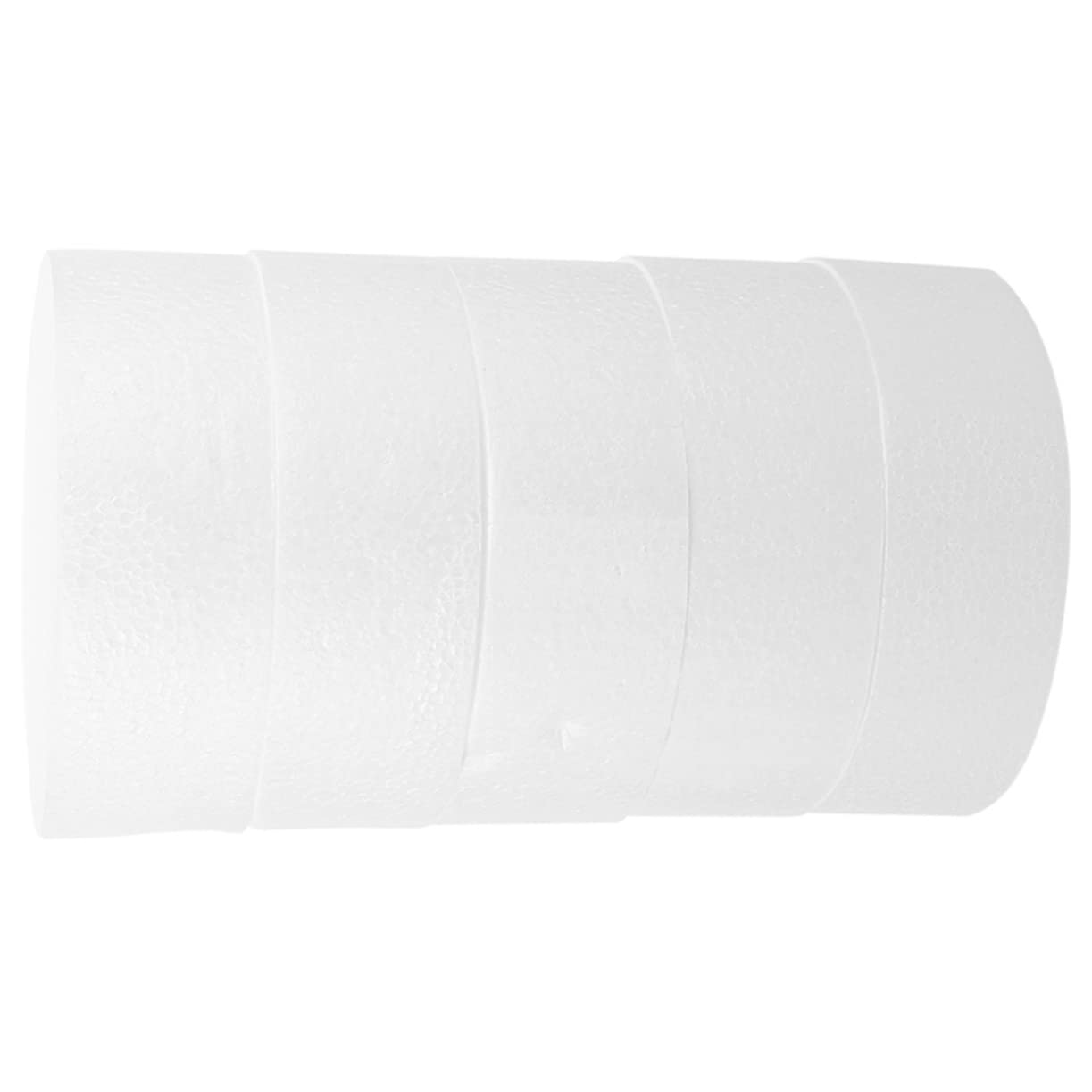 EXCEART 10 Pcs Foam Disc Foam Cake Circles Cake Practice Model Foam Cake Dummy Cake Shape Foams Cake Tray Trays Decorative Foams Cake Plate Child Craft Supplies Unique Foam White