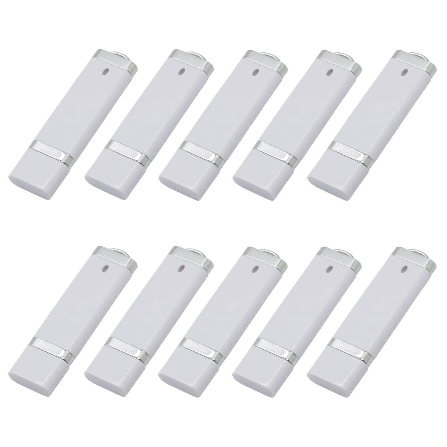 Flash Drive, wellsenn USB Flash Drive 8 GB X 10pack Bulk Memory Stick Jump Drive External Drives USB Stick USB Storage Portable Thumb Drive Pen Drive Pack (8GB10PACK)