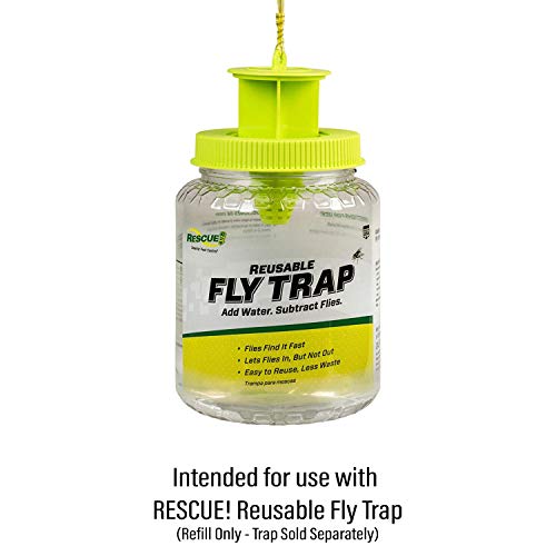 RESCUE Outdoor Non-Toxic Reusable Fly Trap Attractant Refill