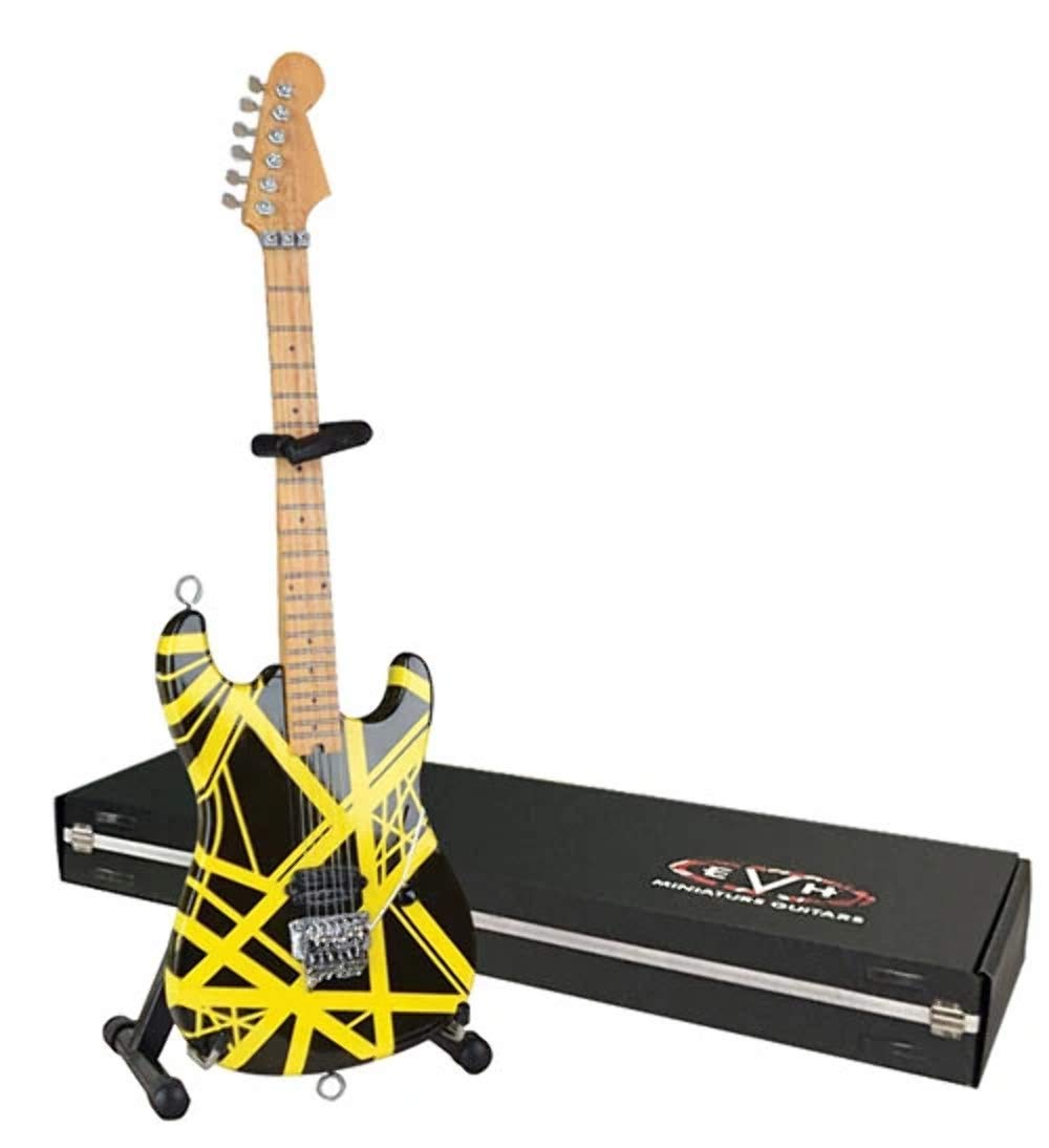 EVH Minature Guitars EVH Black & Yellow Mini Replica Guitar Van Halen (EVH002)