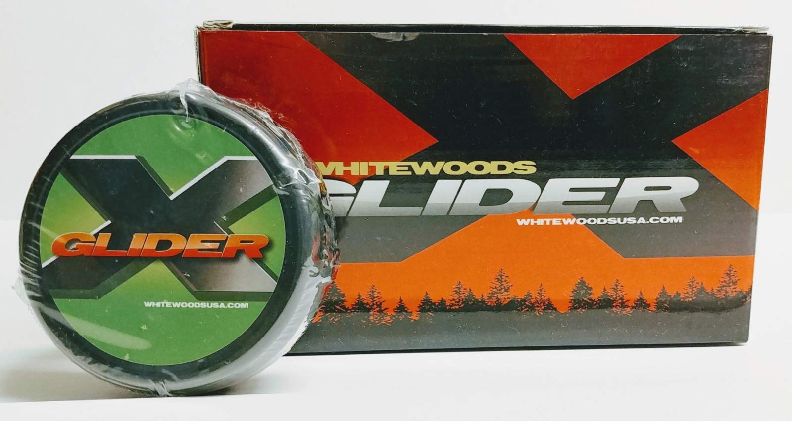 Erik Sports Whitewoods X-Glider Ski/Board Glide Wax with Sponge Applicator - Cross Country/Downhill Skis, Snowboards