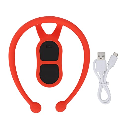 HEITIGN Smart Back Posture Corrector, Shoulder and Back Posture Band with Smart Vibration Sensor Reminder Post Injury Rehabilitation and Surgery for Kids Men Women(Red)