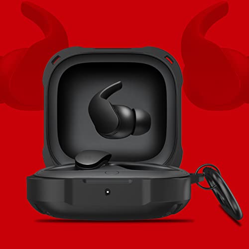 ONY Custom Compatible Beats Fit Pro Case Cover, New Colorblock Armor Look, Drop Resistant Headphone Cover, Keychain Included