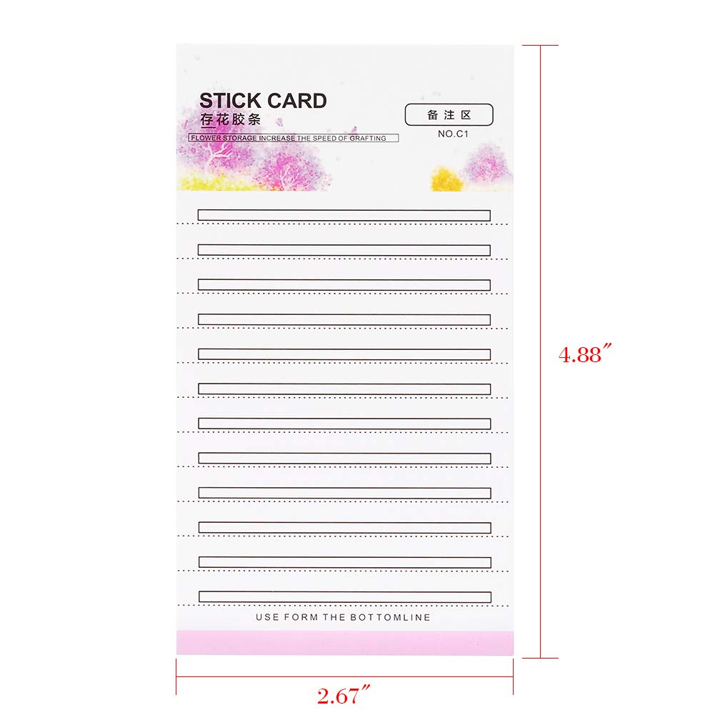 FADLASH Volume Fans Holder for Easy Fan Volume Lashes, 20Pcs Storage Card, Cruelty Free, Black