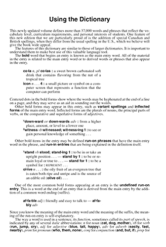 Webster's Dictionary for Students, Sixth Edition, Newest Edition