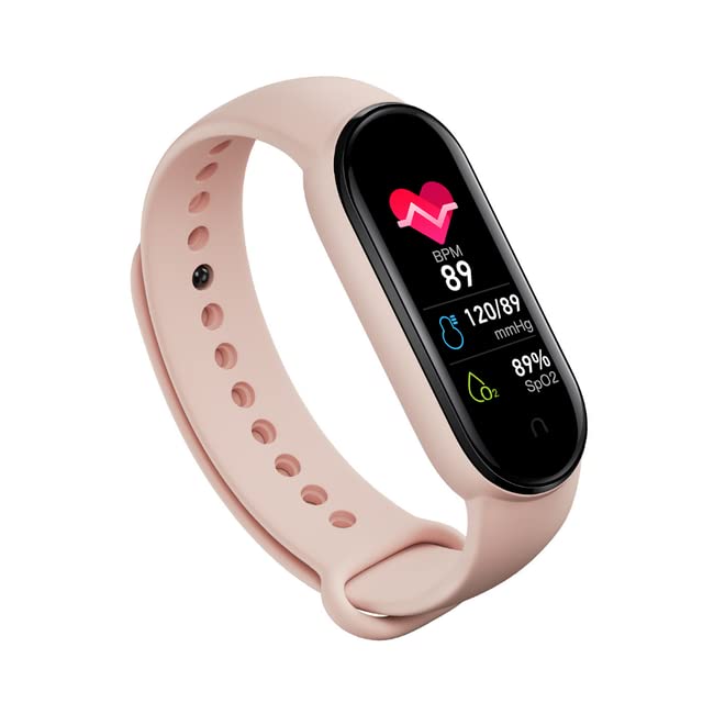 LmtLessDeals M6 Smart Watch Bracelet Wristband Heart Rate Tracker Message Reminder Functional Watches (Orange)