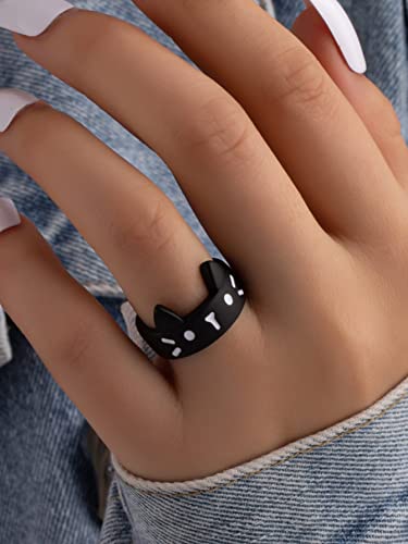 FDSUFDY Women's Ring Cat Design Ring