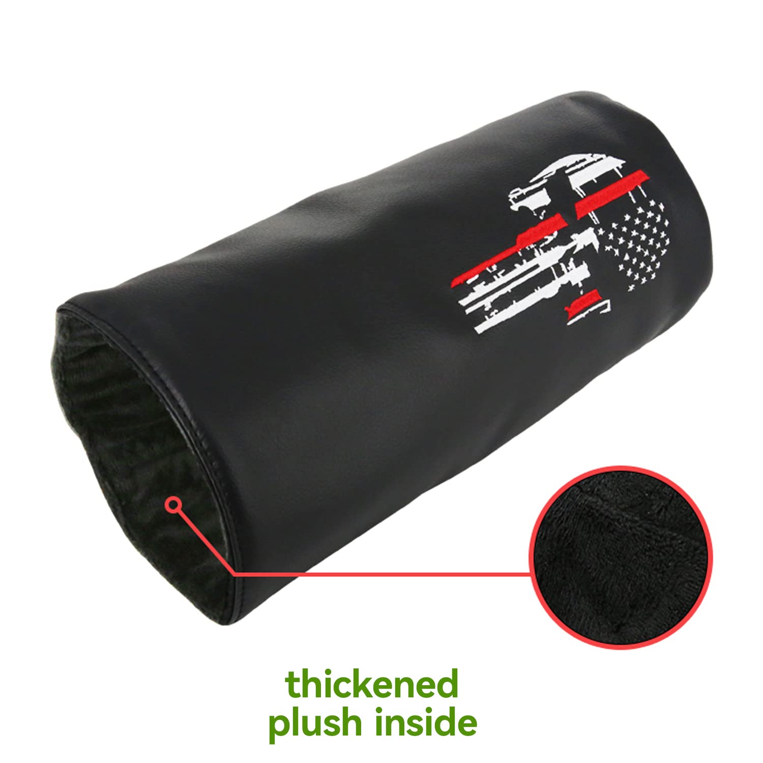 Golf Club Covers- Barrel Style Golf Driver Head Covers, Funny Golf Head Covers for Driver 460CC (Black)