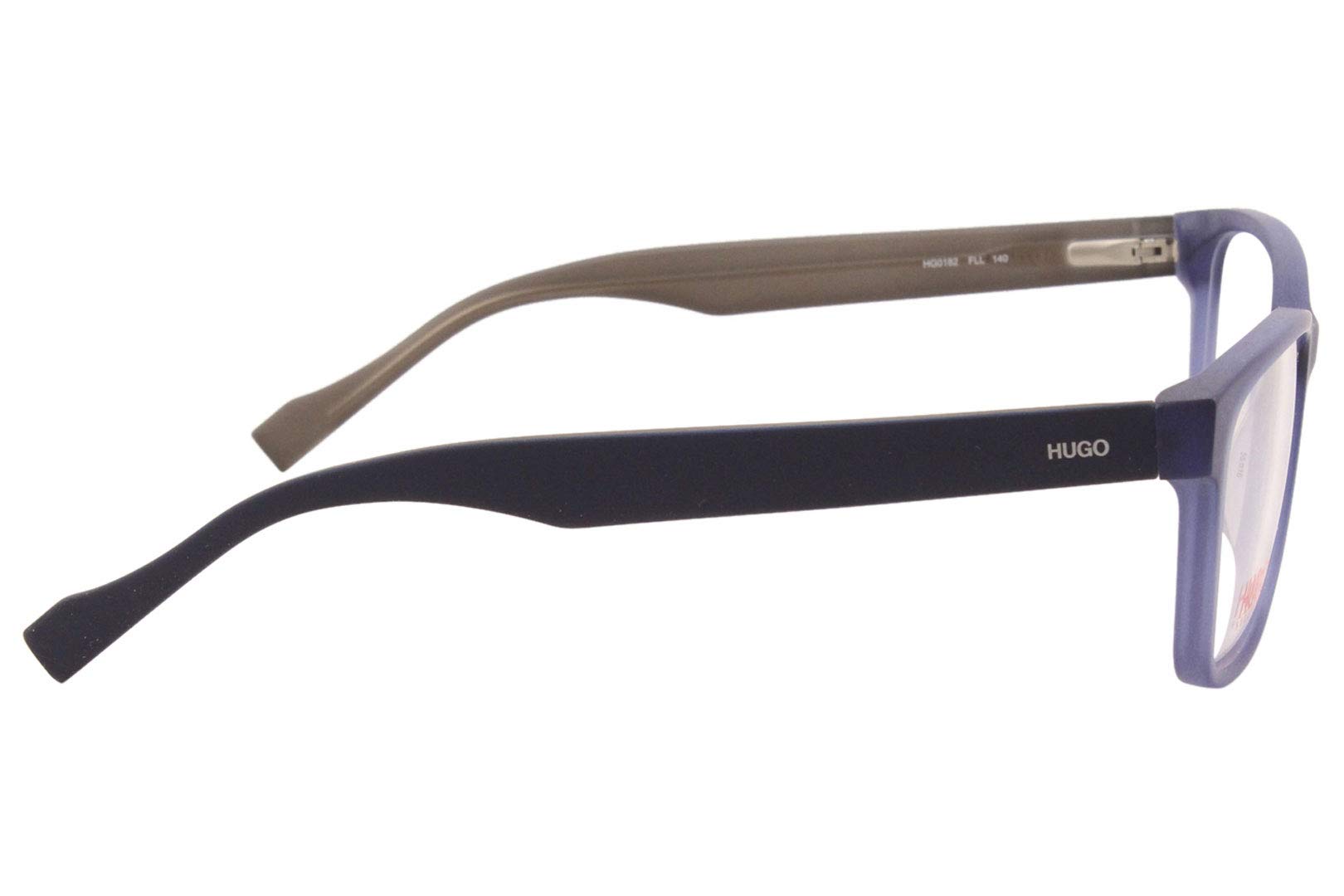 Eyeglasses Hugo (hug) HG 0182 0FLL Matte Blue / 00 Demo Lens