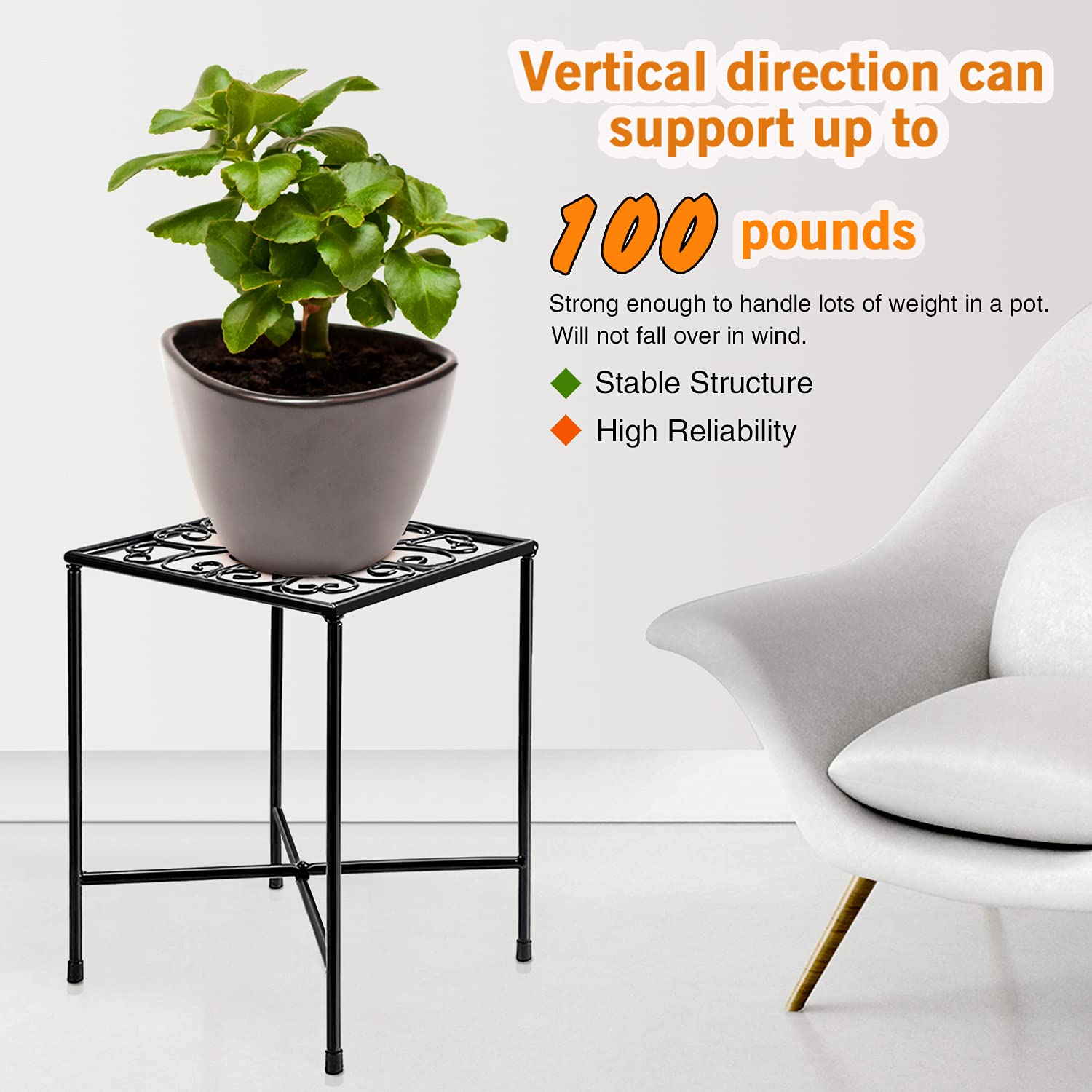 Fashion&cool 2 Pack patio side table for outdoor¡