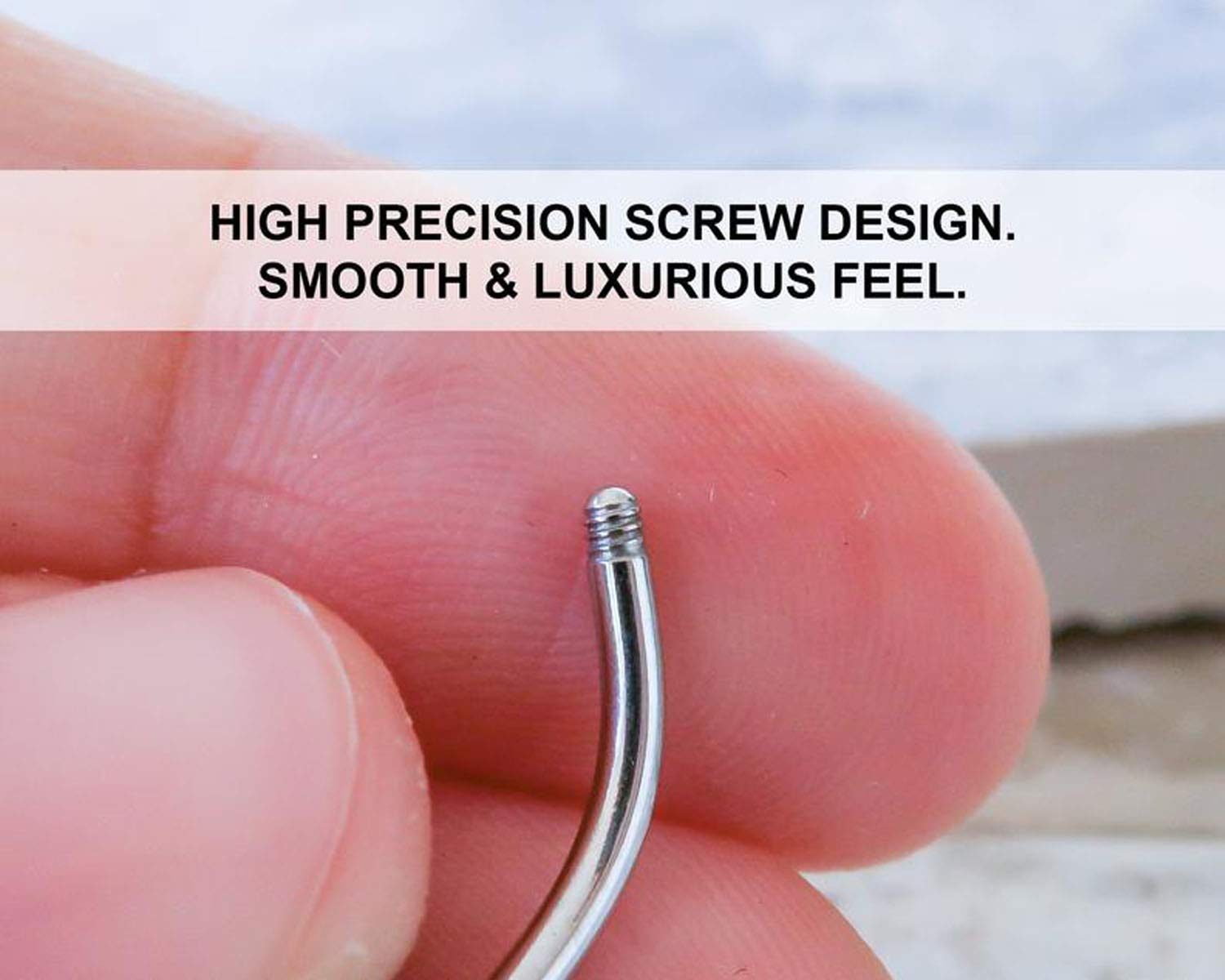 FECTAS 14g Belly Button Rings Surgical Steel CZ with Retainers 6mm Short Barbell for Shallow Navel Ring Women Rose Gold Silver
