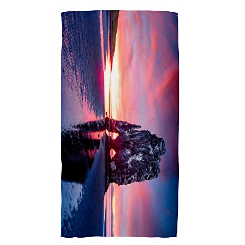 ZHIMI Hand Towel Huge Basalt Stack Ultra Soft Kitchen Towel 15x30 Inch Absorbent Wash Cloths for Bathroom Bath Gym Yoga Spa Beach