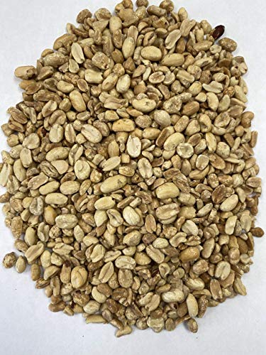Lightbrown Roasted & Cleaned 40LB Premium Peanuts for Birds and Wildlife. No Mess Wholesome Nuts. The Best Bird Seed for Wild Birds! (40)