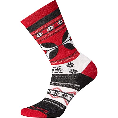FBA Smartwool Women's Fireside Crew Crimson M