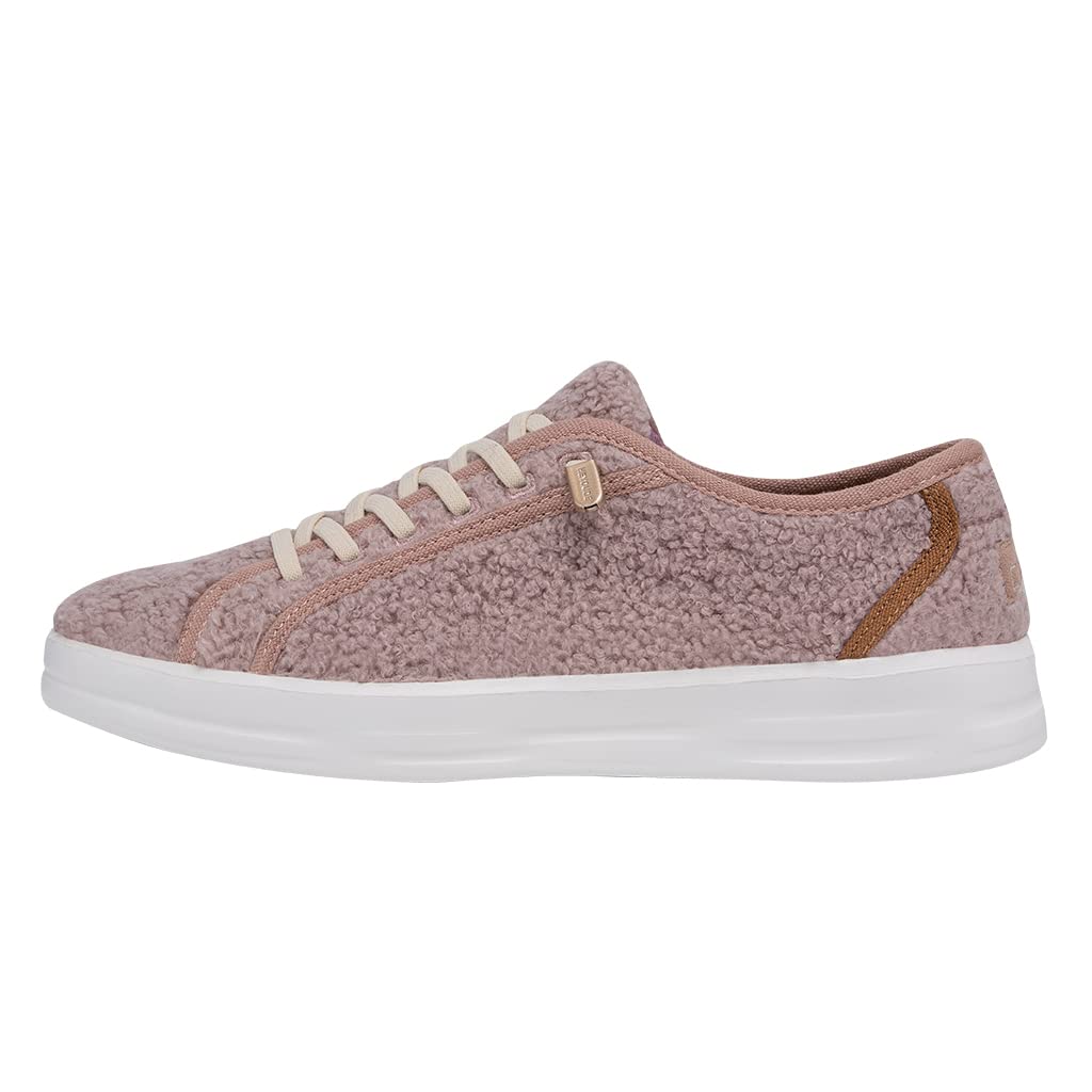 Hey Dude Women's Karina Karina Sherpa Tuscany 7 | Women's Sneakers | Women's Casual Shoes | Comfortable & Light-Weight