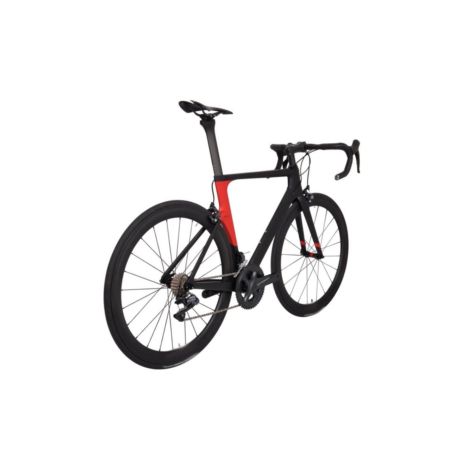 HESNDzxc Bicycles for Adults Carbon Frame Road Bike Alloy Wheel Clincher Fork Seatpost V Brake (Size : Medium)