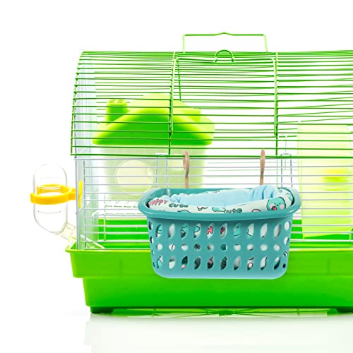 PATKAW Hanging Hamster Bed Rat Hammock House Bedding Small Pet Animals Cage Nest Habitats Hanging Basket Warm Bed for Guinea Pig Rat