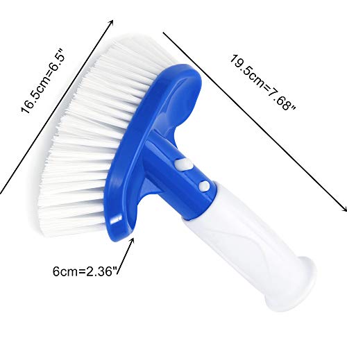 LiKing Spa β Professional Maintenance and Cleaning Kit for Hot Tub and Spa with Skimmer,Brush & Scrubber Pad-Hot Tub Cleaning Tool Accessory Set Cleaning Brushes for Household use