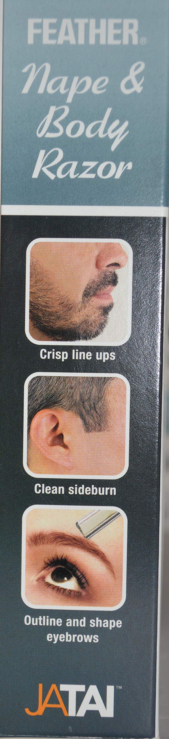 Feather Nape and Body Razor Kit PLUS 10 Extra Nape Replacement Nape Blades