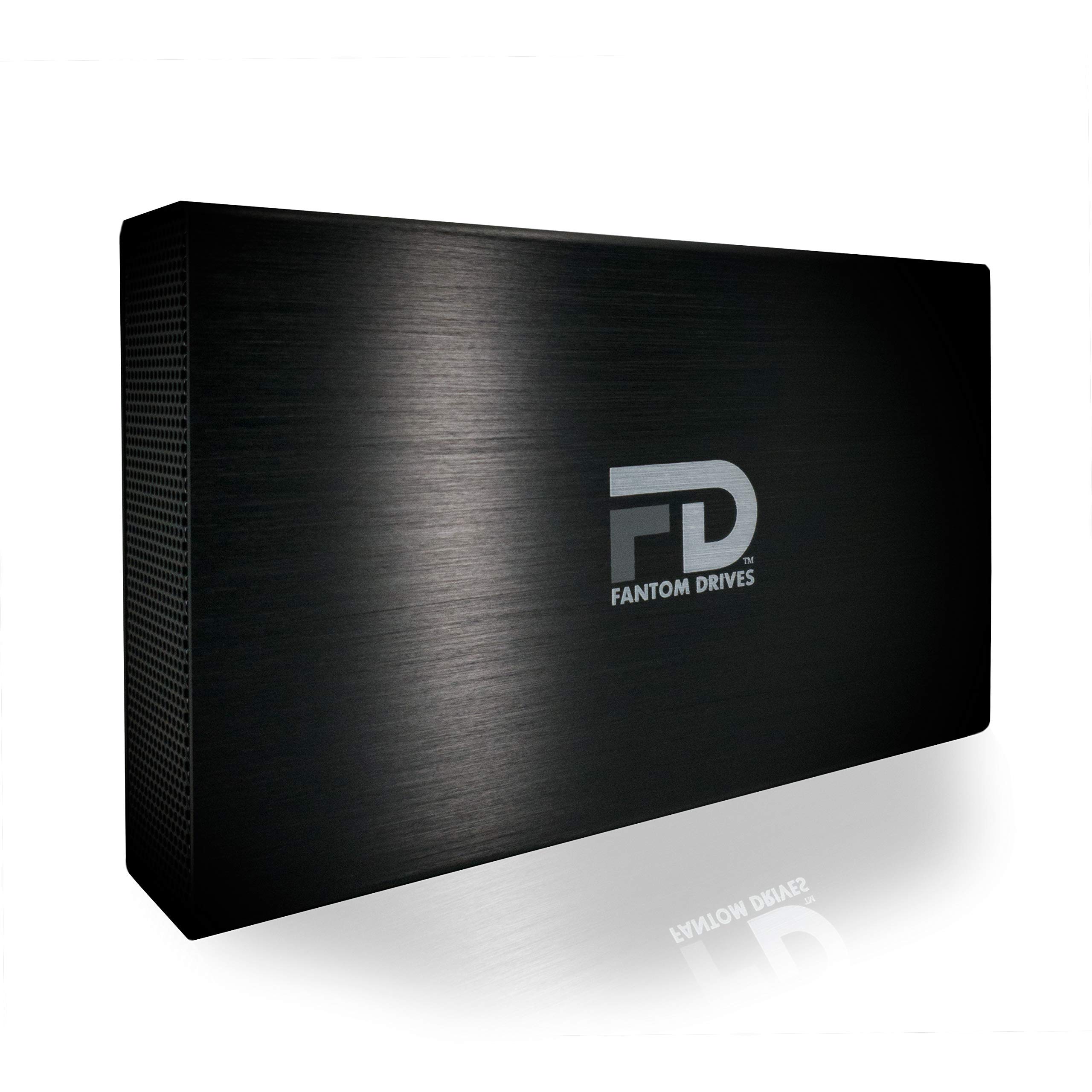 Fantom Drives 12TB External Hard Drive - 7200RPM USB 3.0/3.1 Gen 1 Aluminum Case - Mac, Windows, and Xbox (GF3B12000UP) (Renewed)