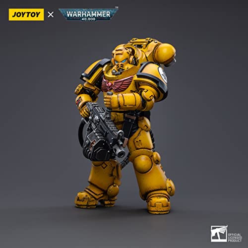 JOYTOY 1/18 Action Figure Warhammer 40,000 Imperial Fists Heavy Intercessors Polad Lycalrad